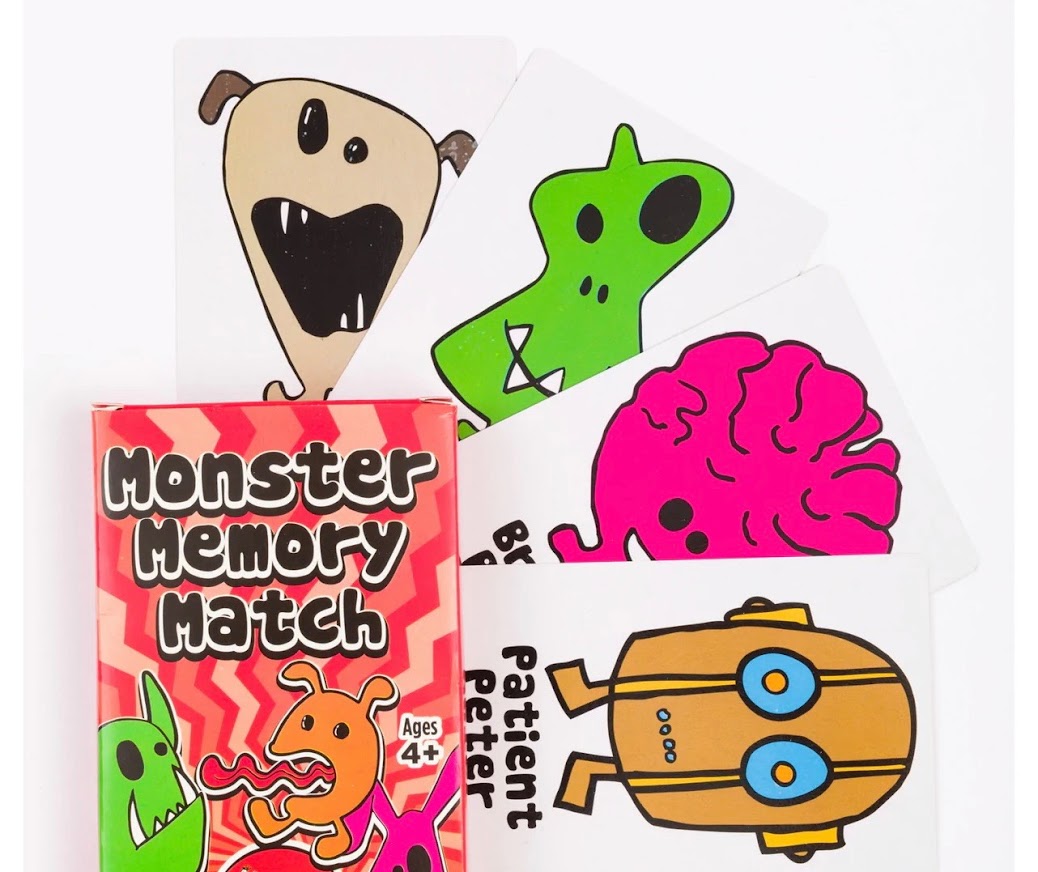 Monster Memory Match Card Game – Main Street Co.