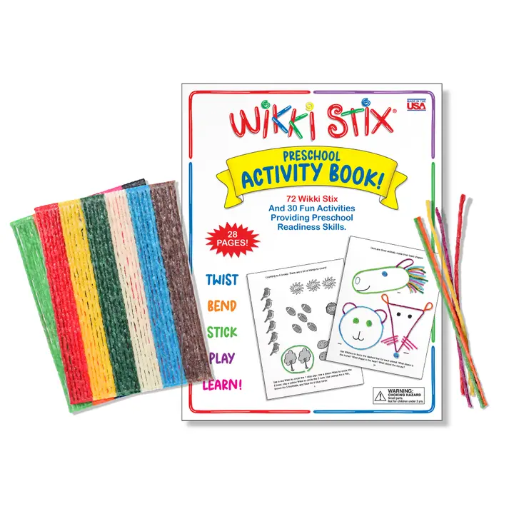 Wikki Stix Preschool Activity Book – Main Street Co.