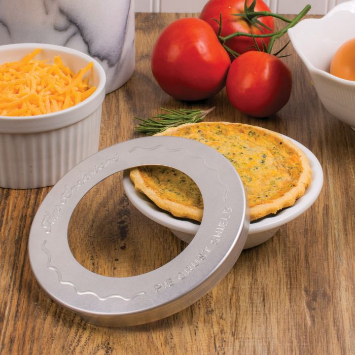 Mini Pie Crust Shields, 5", S/2 – Main Street Co.
