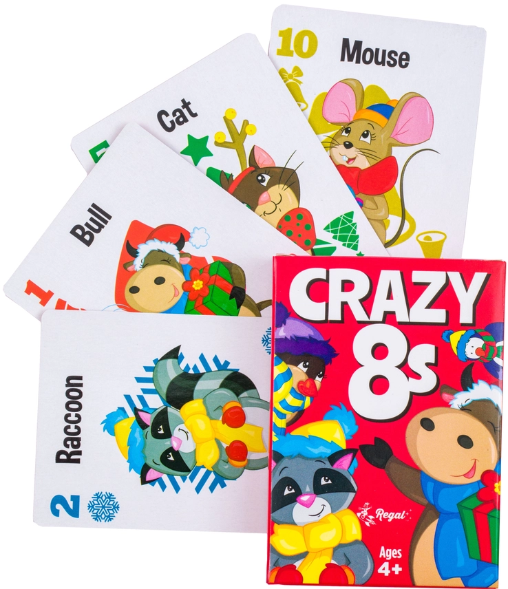 Crazy 8's Classic Christmas Card Game – Main Street Co.