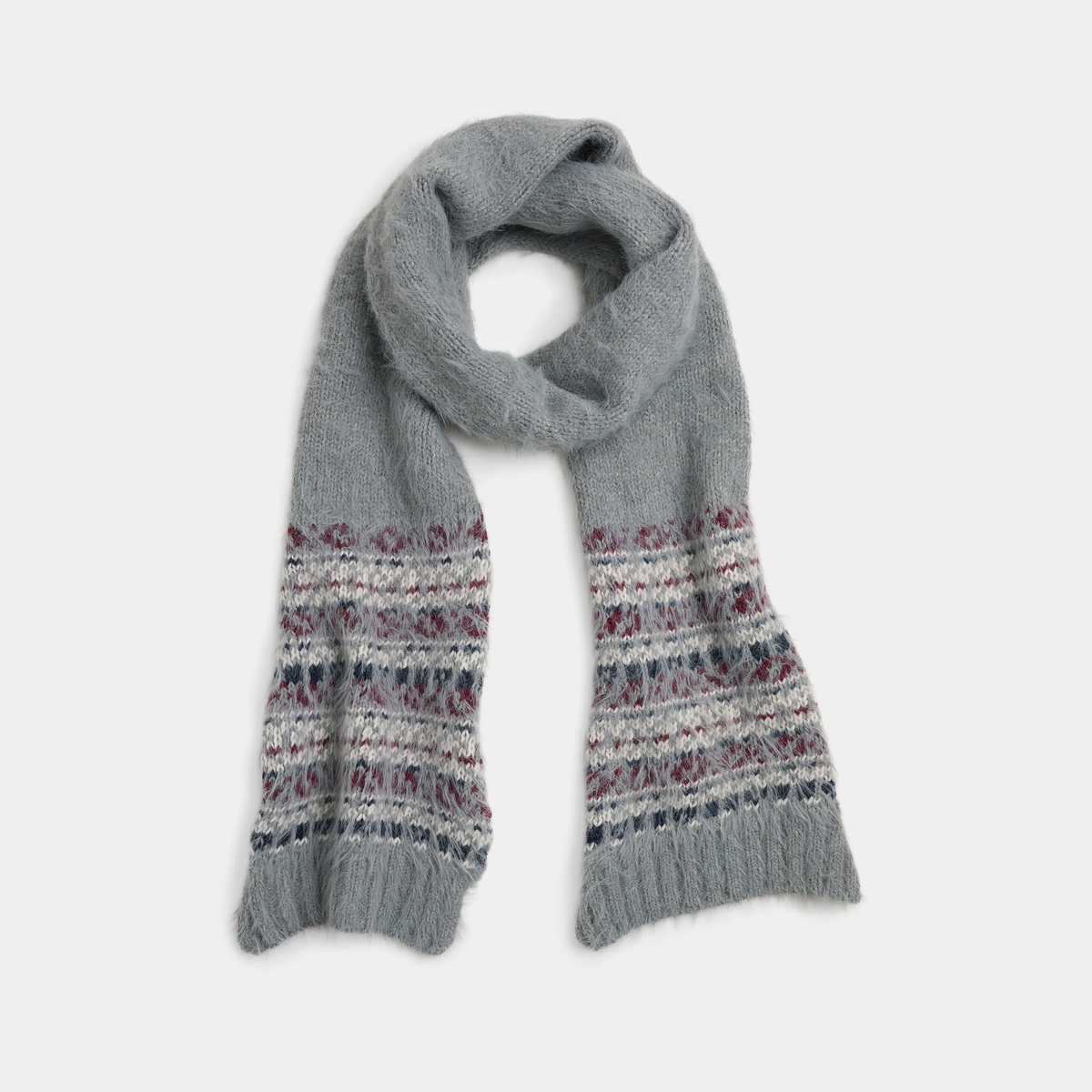 Scarf, Powder Ridge Scarf Grey – Main Street Co.