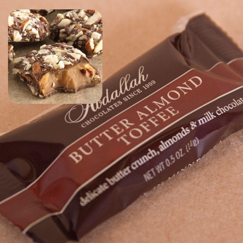 Candy, Butter Almond Toffee, .5oz – Main Street Co.